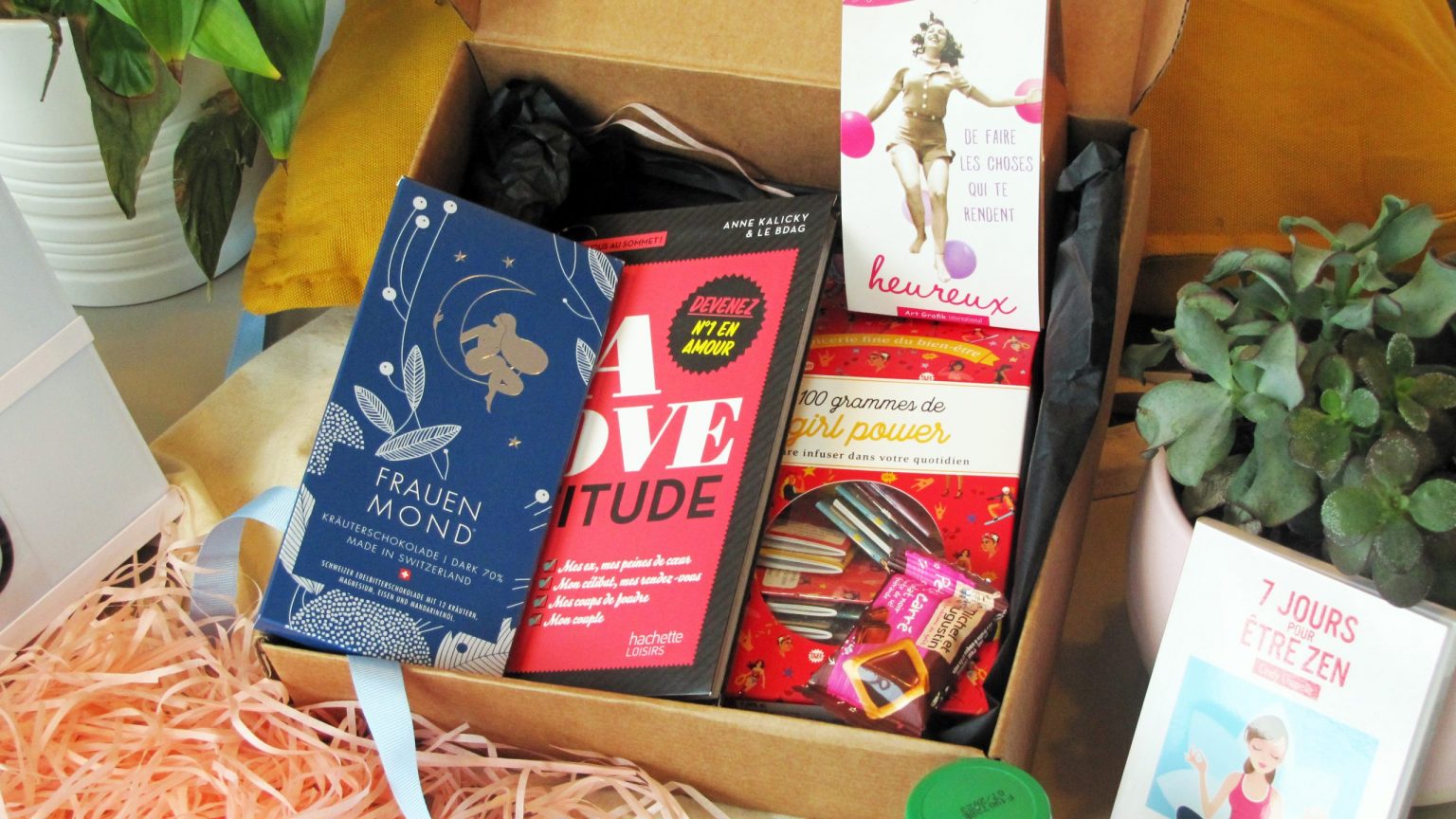 Idée box cadeau femme cocooning - Anniversaire