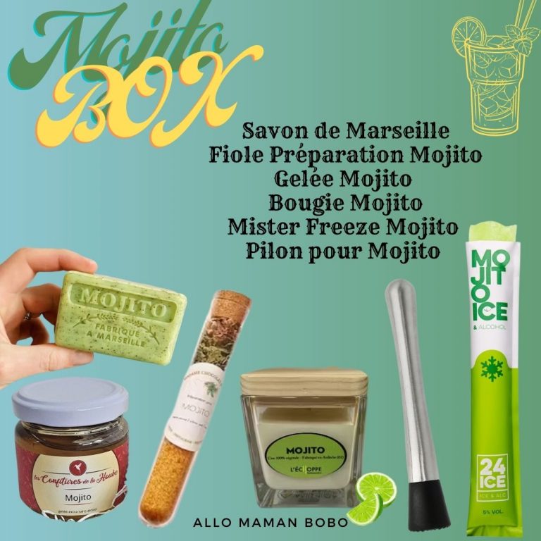 Box Cadeau Mojito - Meilleure idée cadeau anniversaire - summer